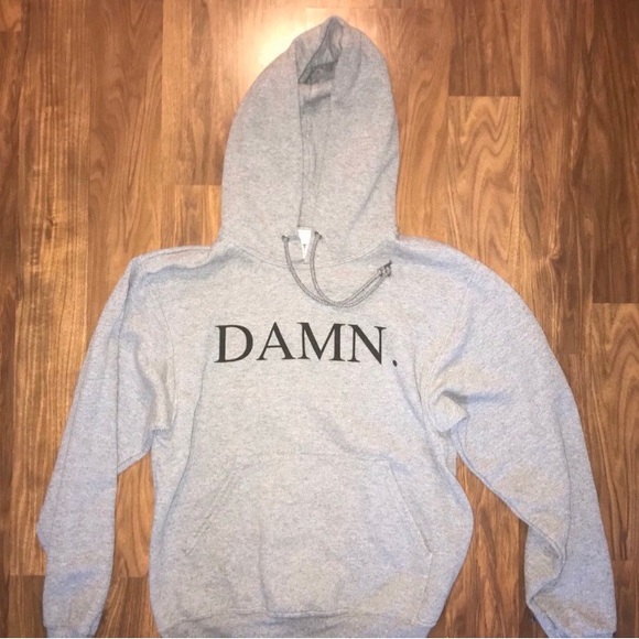 Shirts | Kendrick Lamar Mens Size Large Damn Hoodie Pullover Sweatshirt ...